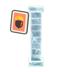 Nookmart | Frozen Pillar DIY (Animal Crossing: New Horizons)