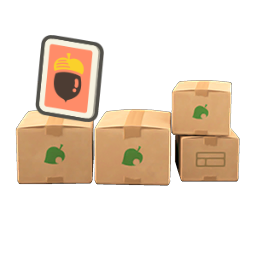 Nookmart | Medium Cardboard Boxes DIY (Animal Crossing: New Horizons)