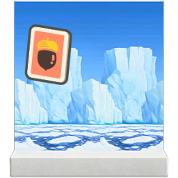 Nookmart | Iceberg Wall DIY (Animal Crossing: New Horizons)