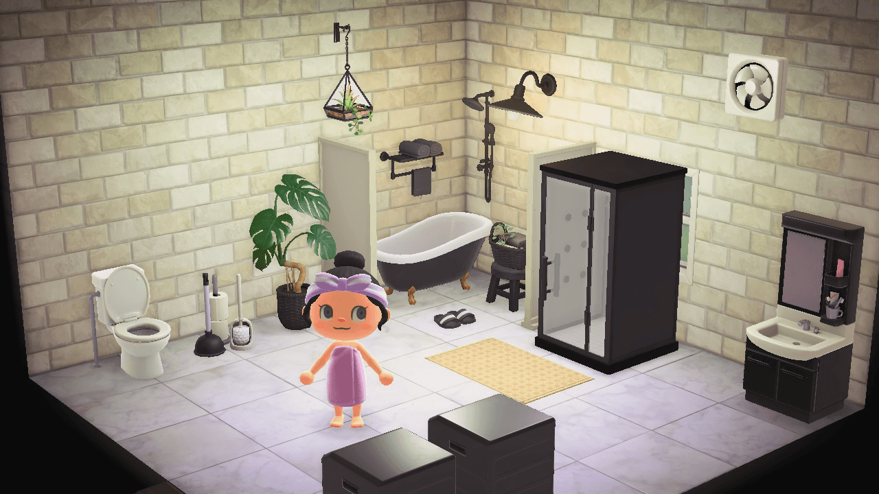Nookmart | Bathroom Collection (Animal Crossing: New Horizons)